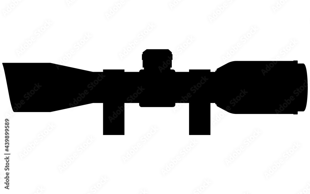 Telescopic sight for Sniper rifle - hunter telescopic sight, sniper ...