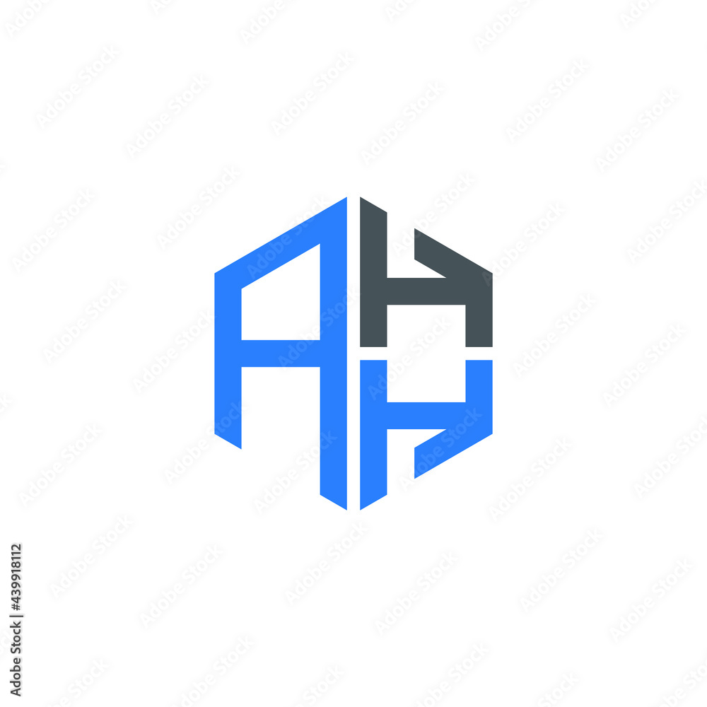 Vecteur Stock AHH logo AHH icon AHH vector AHH monogram AHH letter AHH ...