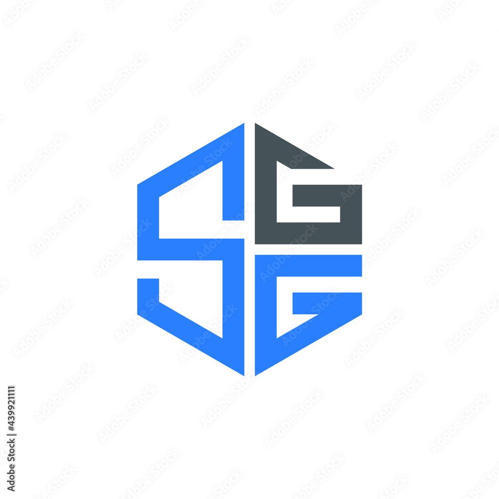 SGG logo SGG icon SGG vector SGG monogram SGG letter SGG minimalist SGG ...