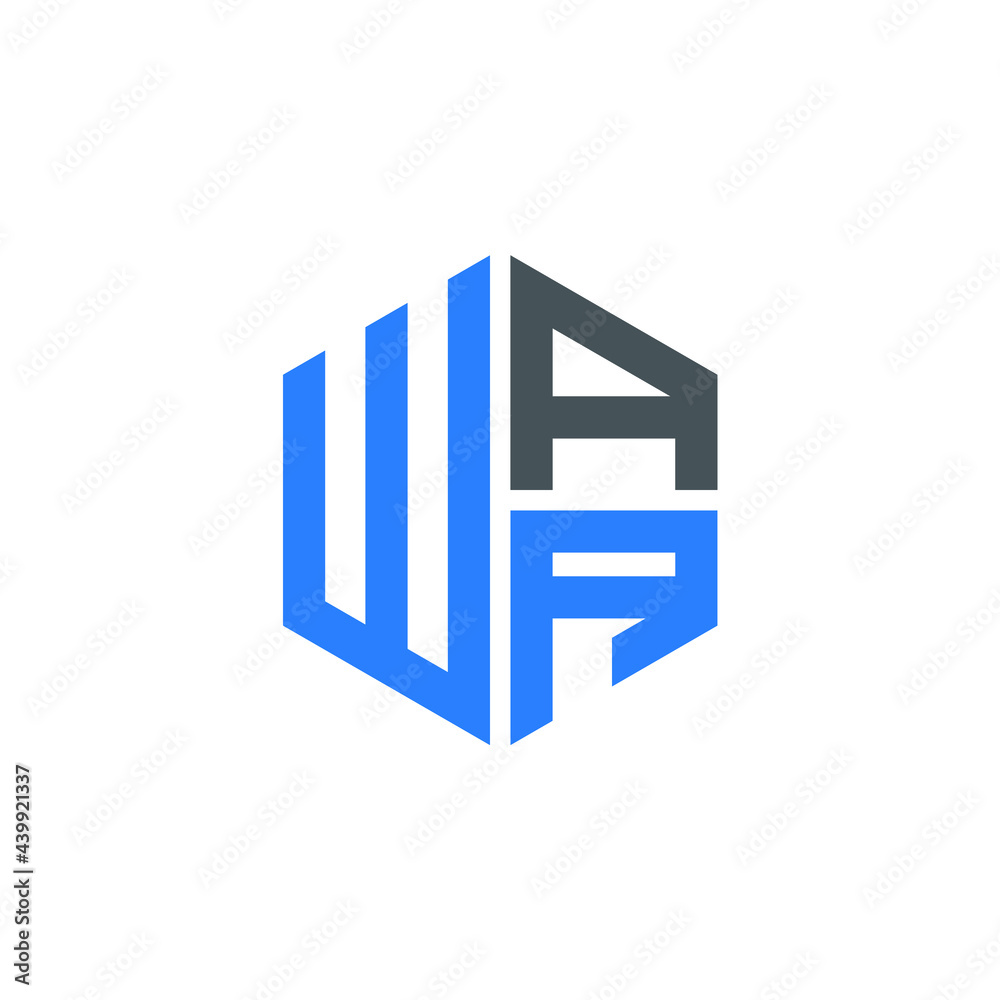 WAA logo WAA icon WAA vector WAA monogram WAA letter WAA minimalist WAA ...