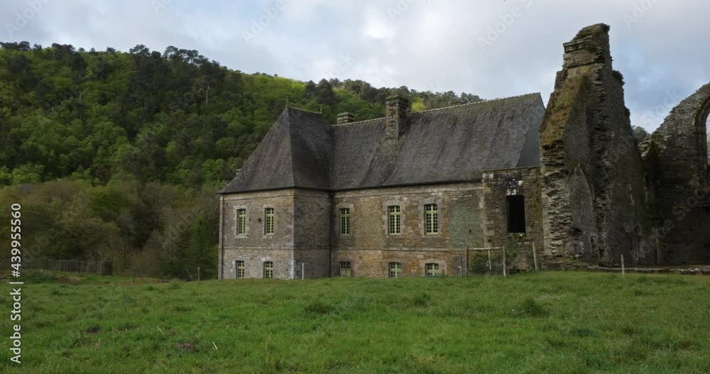 Abbey Notre-Dame de Bon-Repos, Bon repos sur Blavet, Cotes d Armor ...
