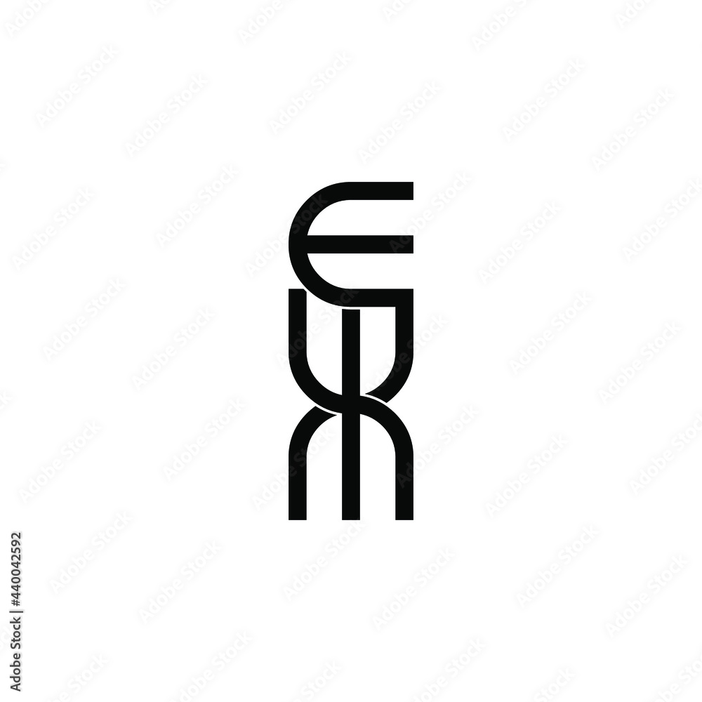 ewm letter original monogram logo design Stock Vector | Adobe Stock