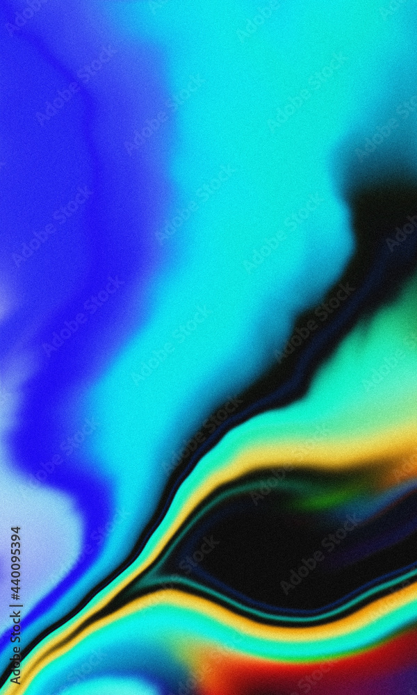 colorful liquid texture in an abstract for background. flowing ink ...