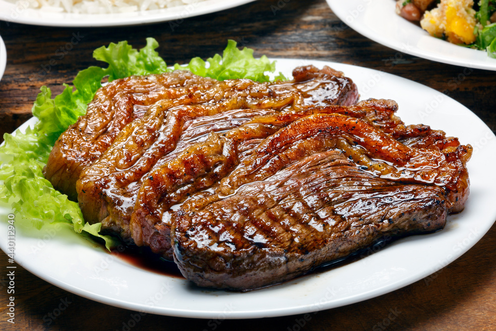 Picanha, traditional Brazilian barbecue. Stock Photo | Adobe Stock