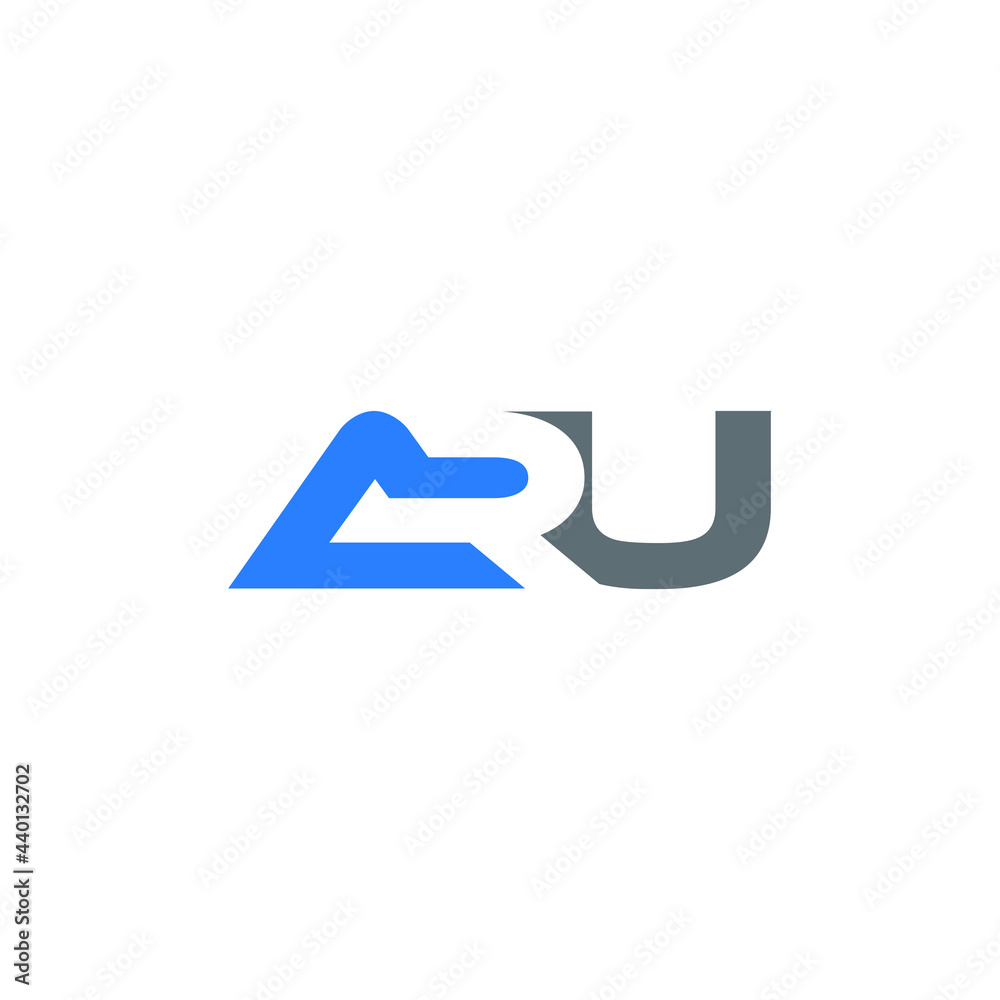 ARU logo ARU icon ARU vector ARU monogram ARU letter ARU minimalist ARU ...