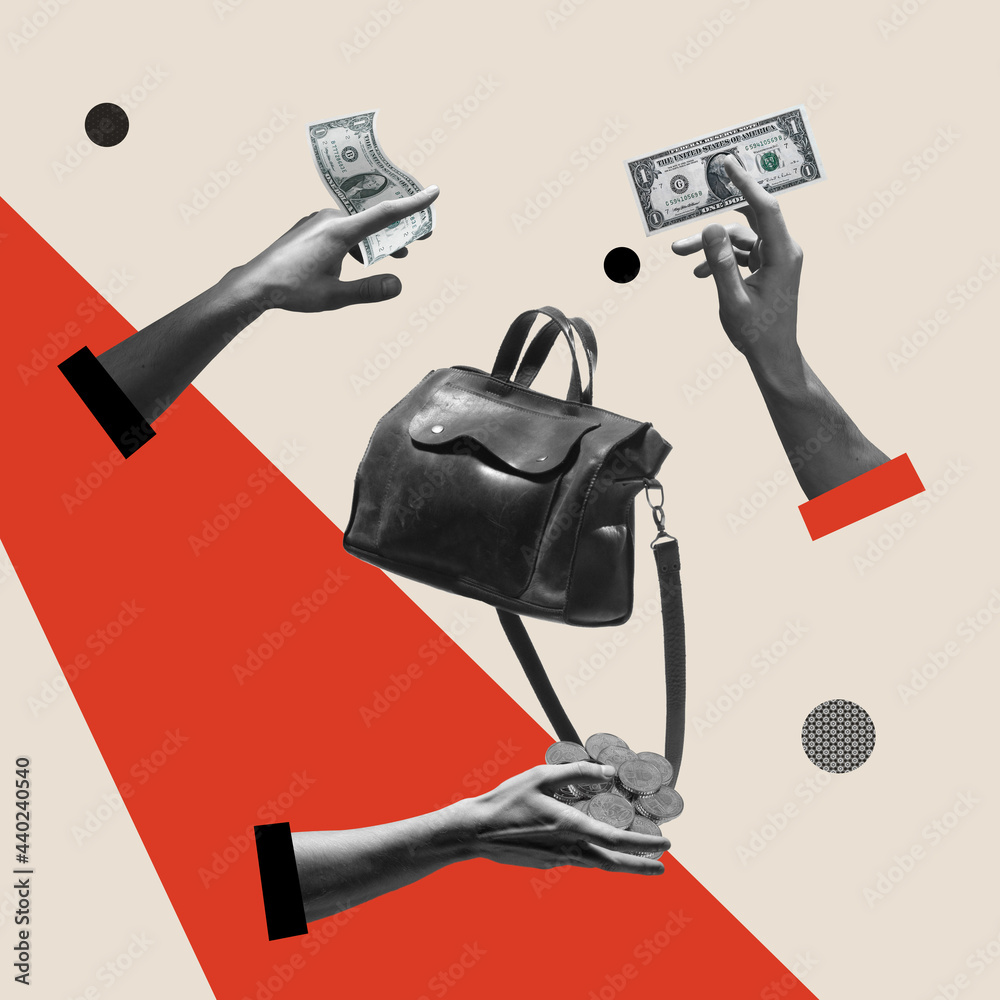 Hands aesthetic on bright background, artwork. Concept of human ...