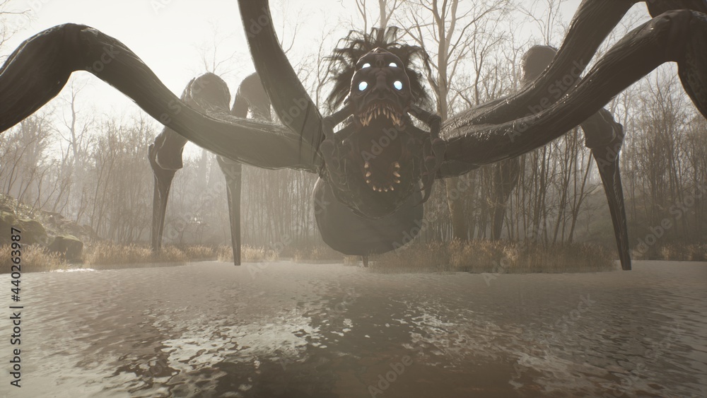 The Mist Monsters Spider