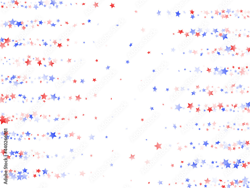 Fototapeta mapa świata dla dzieci Flying red blue white star sparkles ...