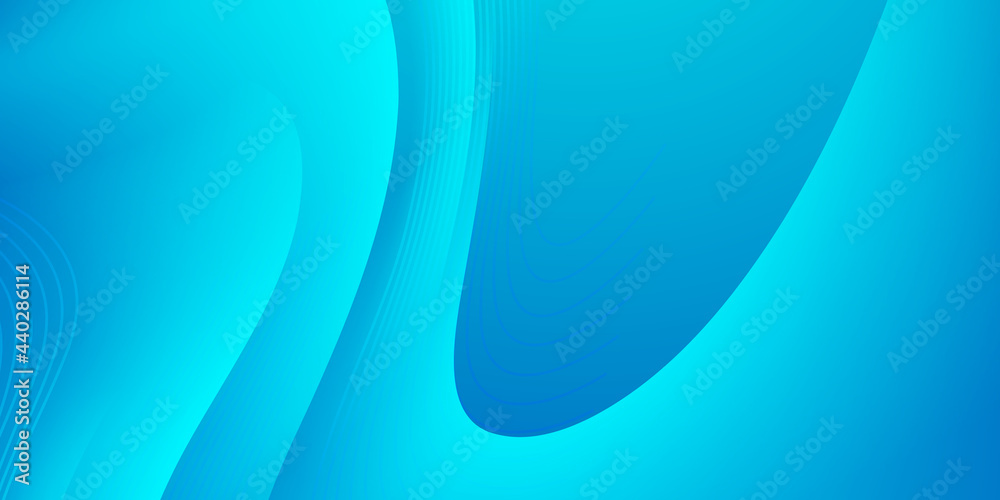 Modern light blue and green tosca abstract 3d background. Business ...