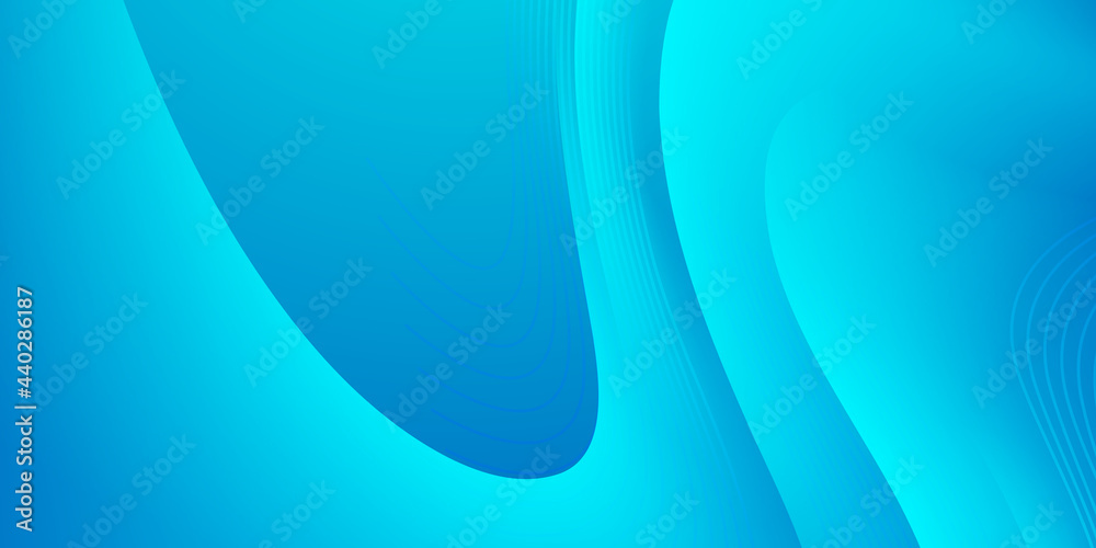 Modern light blue and green tosca abstract 3d background. Business ...