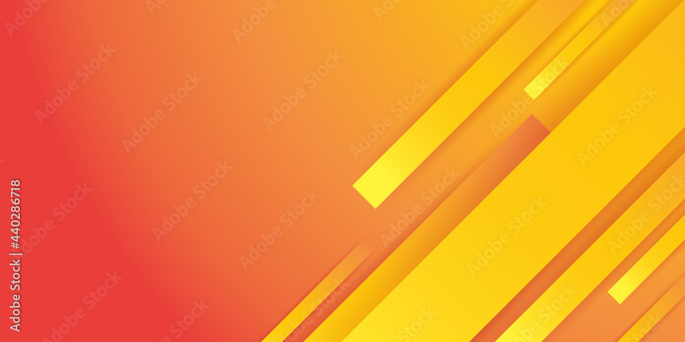 Orange abstract background with 3d geometric shapes. orange abstract ...