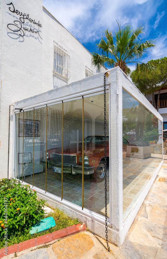 Bodrum, Turkey - June 21, 2017 : Zeki Muren Museum view in Bodrum. Zeki ...