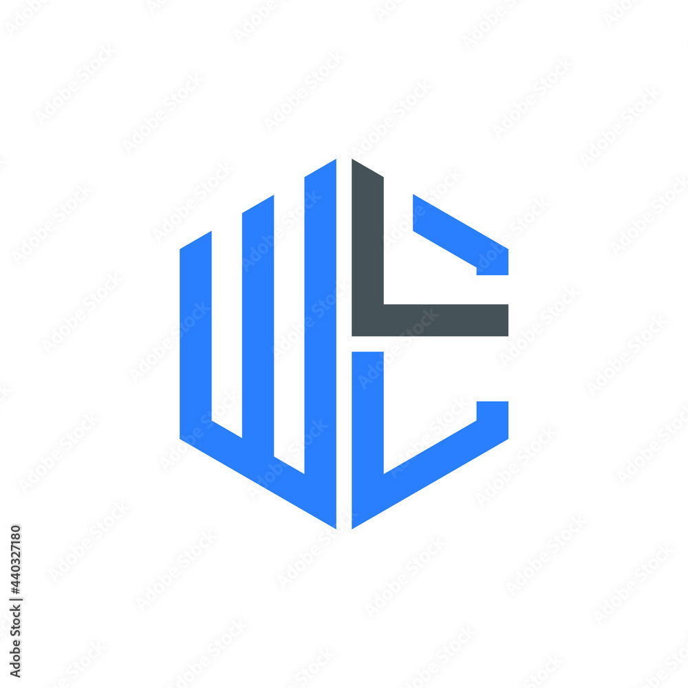 WLL logo WLL icon WLL vector WLL monogram WLL letter WLL minimalist WLL ...