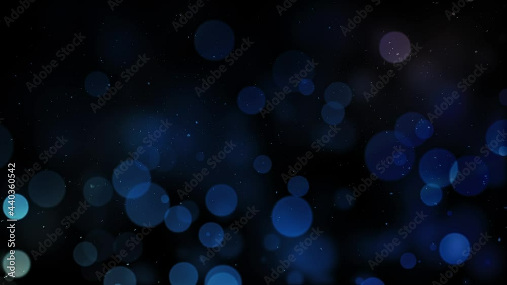 Simple, casual and swaying particle background with stunned sparks and ...