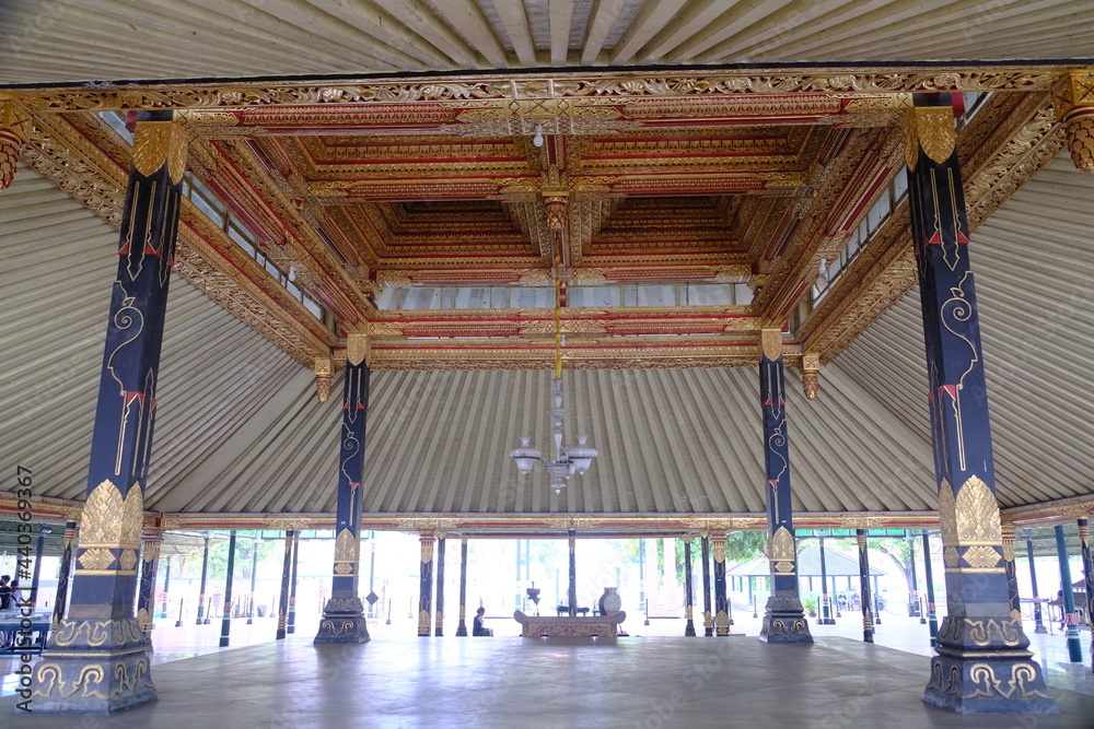 Indonesia Yogyakarta - The Palace of Yogyakarta - Keraton Stock Photo ...