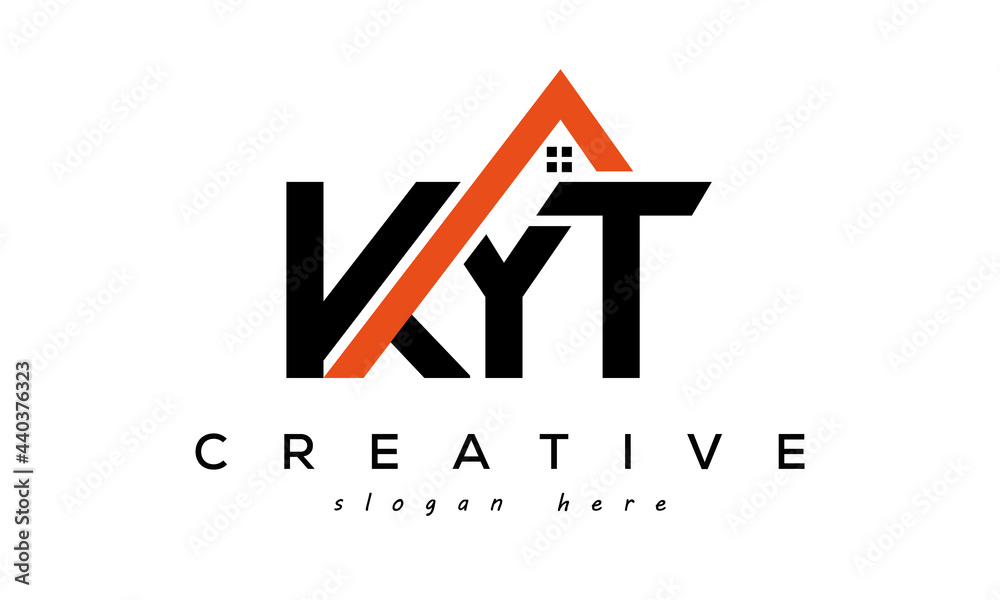 KYT letters real estate construction logo vector Stock Vector | Adobe Stock