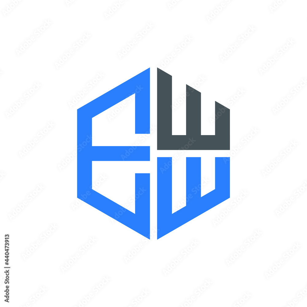 EWW logo EWW icon EWW vector EWW monogram EWW letter EWW minimalist EWW ...
