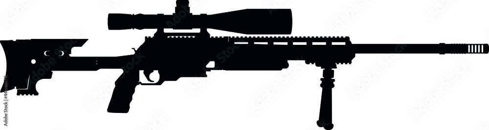 USA United States Army FNH USA 338 Magnum Sniper rifle 338, United ...