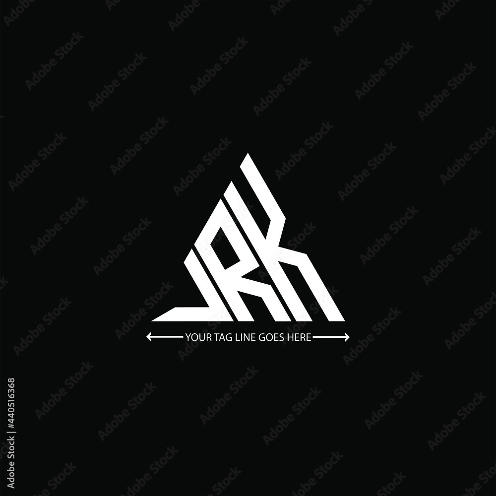 jrk letter logo creative design. jrk unique design Stock Vector | Adobe ...