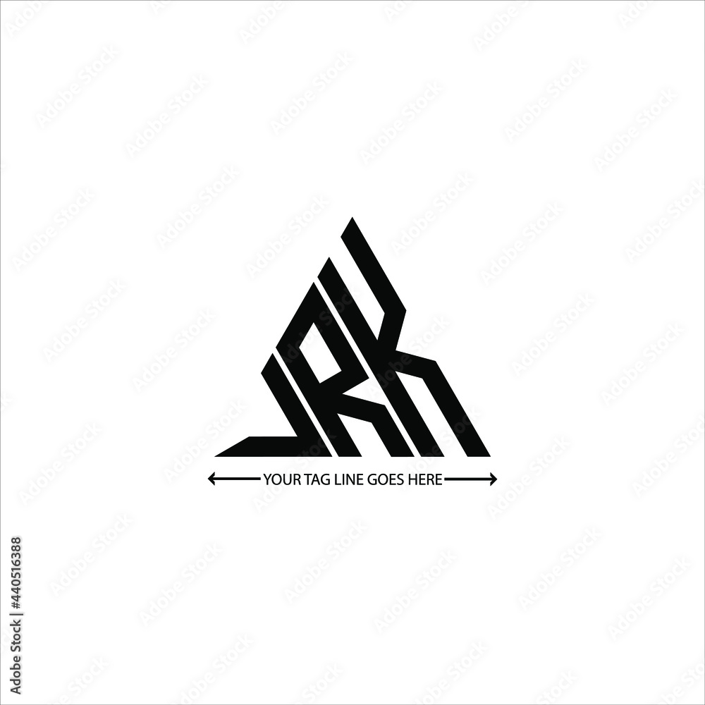 jrk letter logo creative design. jrk unique design Stock Vector | Adobe ...