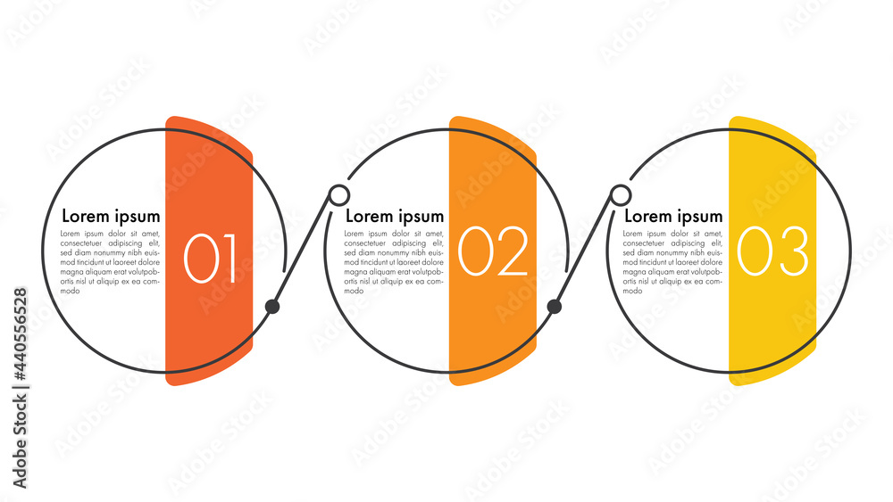 Minimal step infographics design vector and icons can be used for ...