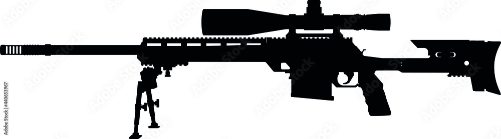 USA United States Army FNH USA Ballista 338 Herstal Lapua Magnum Sniper ...