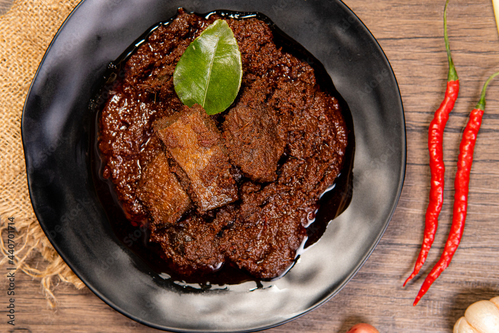 Beef Rendang is a Minang dish originating from the Minangkabau region ...