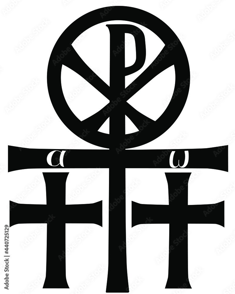 XP is the early Christian sign. Chi Ro , Chrism or Chrismon. Monogram ...
