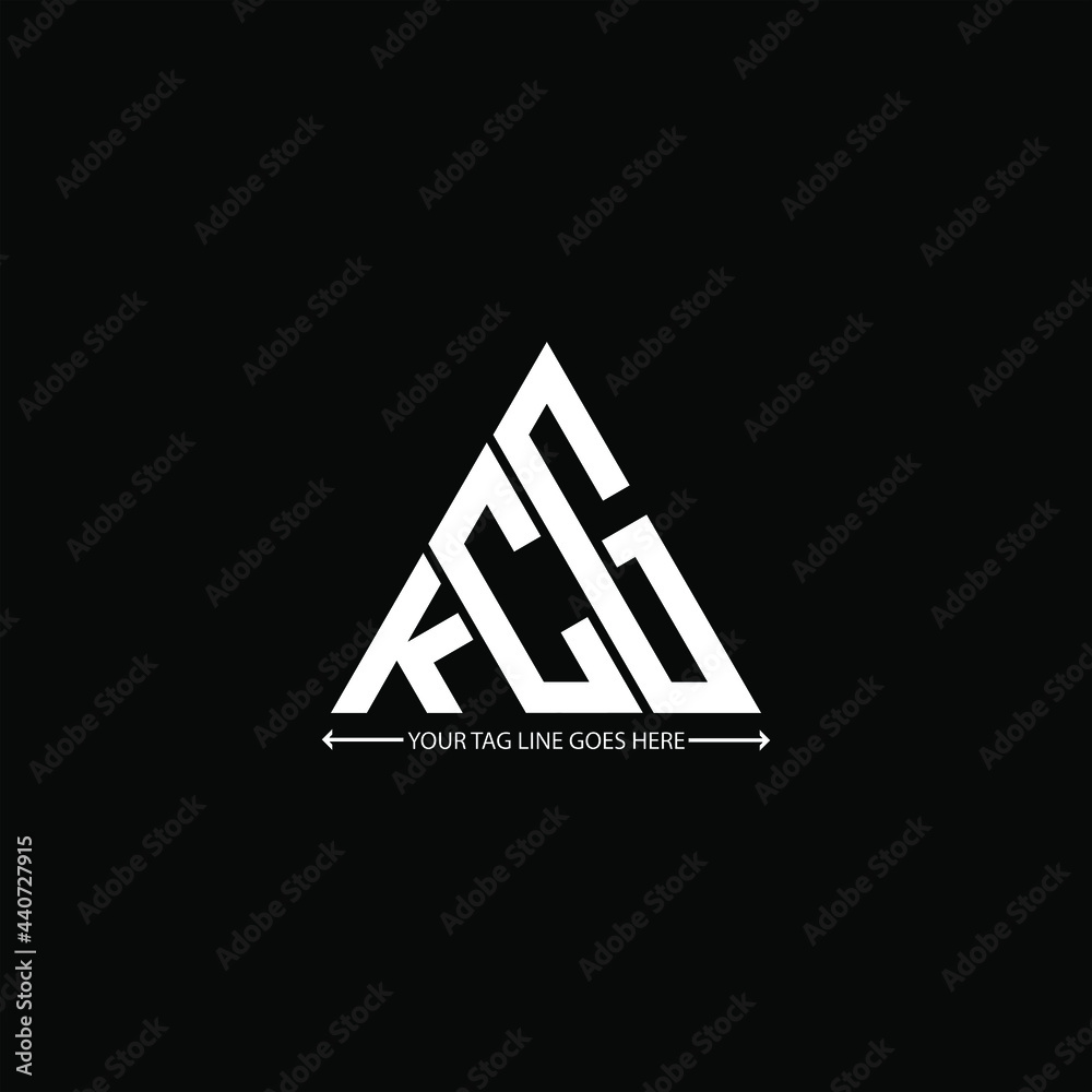 KCG letter logo creative design. KCG unique design Stock Vector | Adobe ...