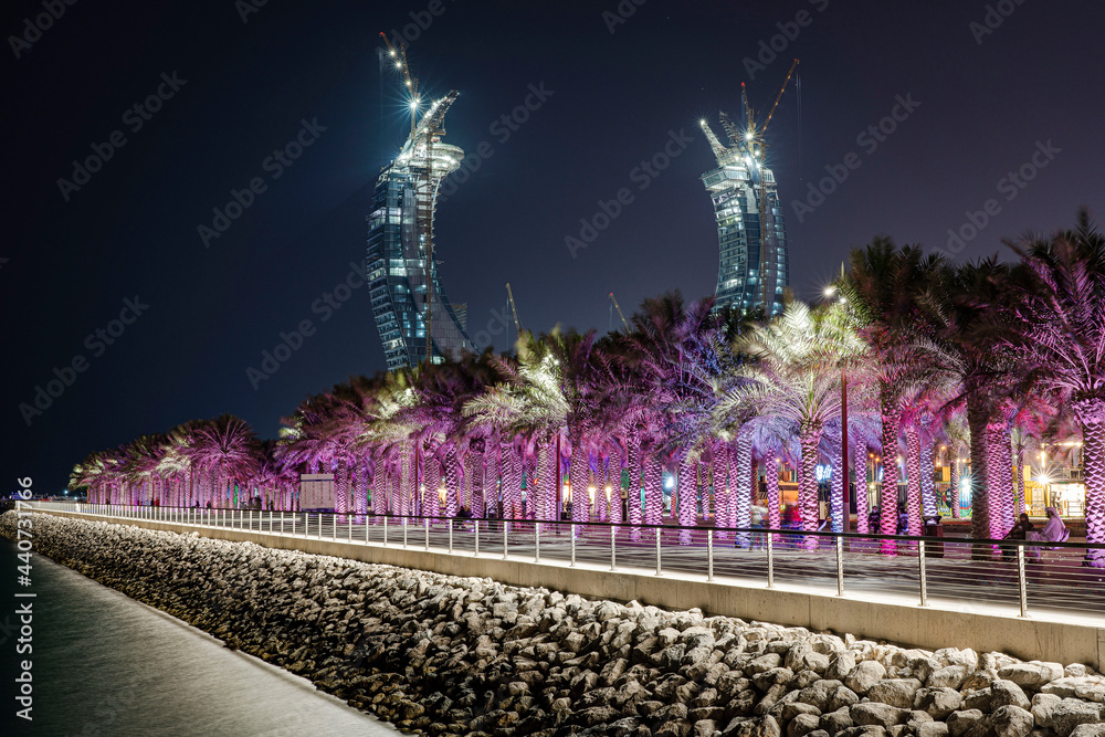 Lusail City - Doha - Qatar Stock Photo | Adobe Stock