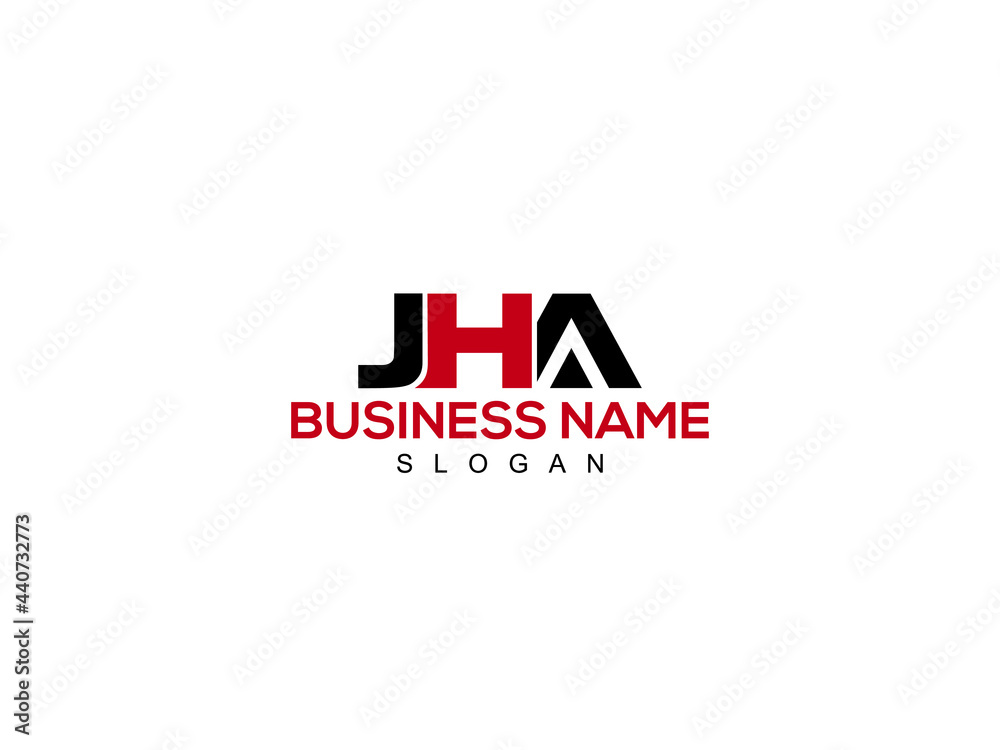 Letter JHA Logo Icon Design For All Kind Of Use Stock Vector | Adobe Stock