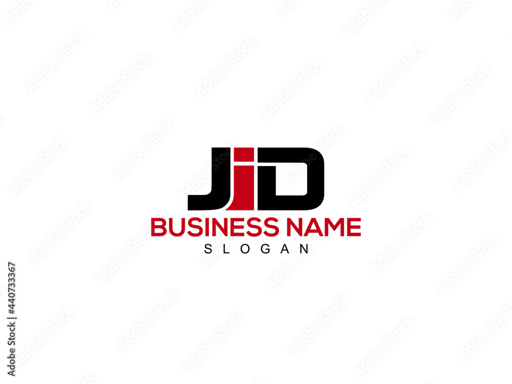 Letter JID Logo Icon Design For All Kind Of Use Stock Vector | Adobe Stock