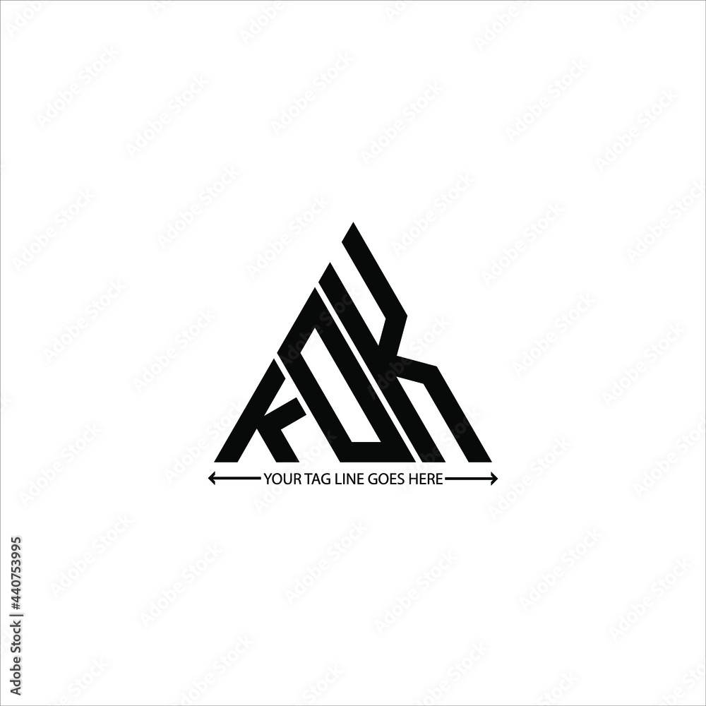 KDK letter logo creative design. KDK unique design, KOK letter logo ...