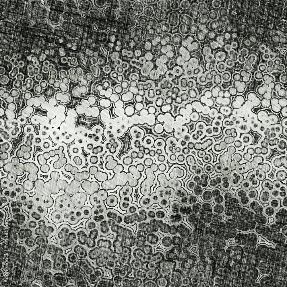 Seamless hand drawn pencil sketch pattern for surface print. High ...