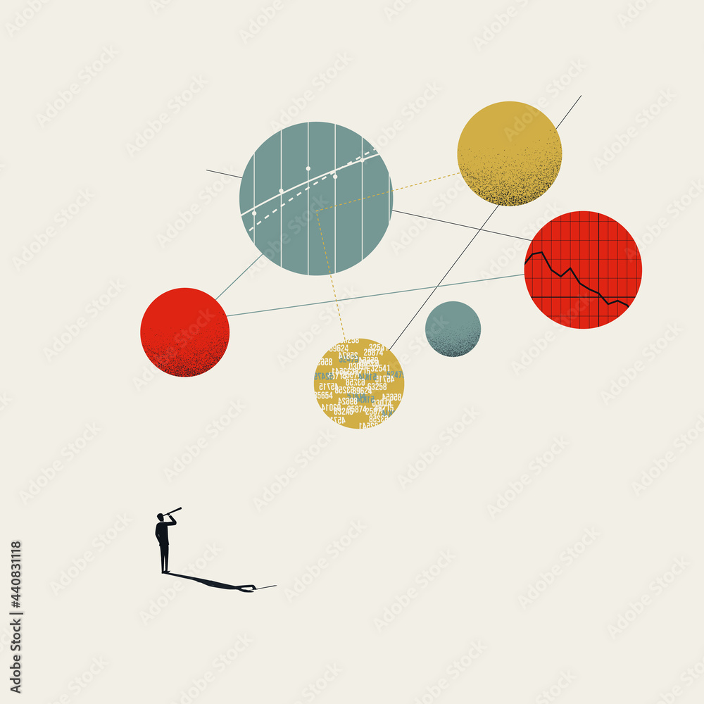 Poster Business analysis vector concept – Wall Art | UkPosters