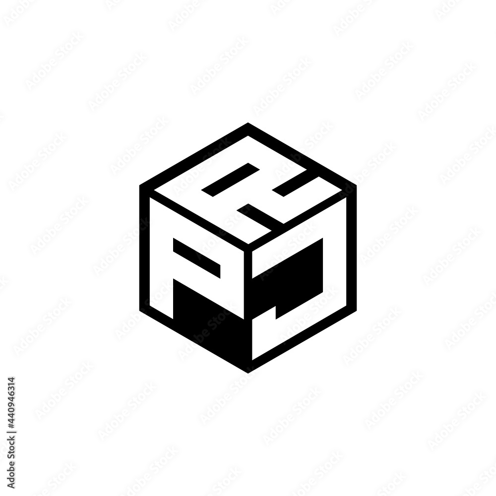 PJR letter logo design with white background in illustrator, vector ...