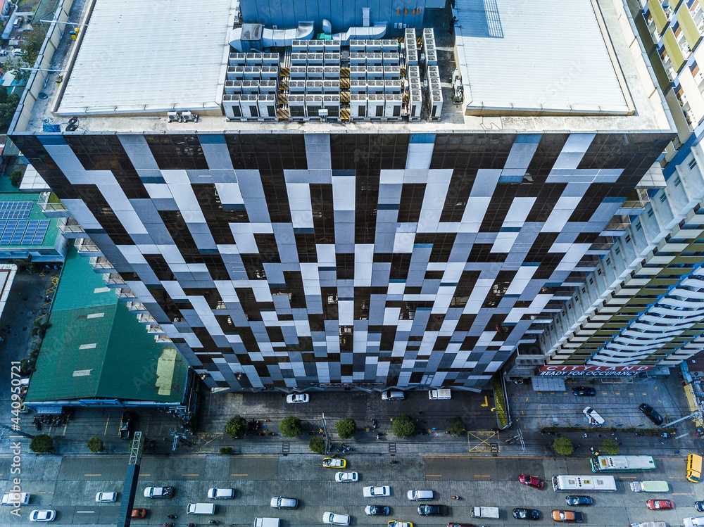 Foto de Quezon City, Metro Manila, Philippines - March 2020: Aerial of ...