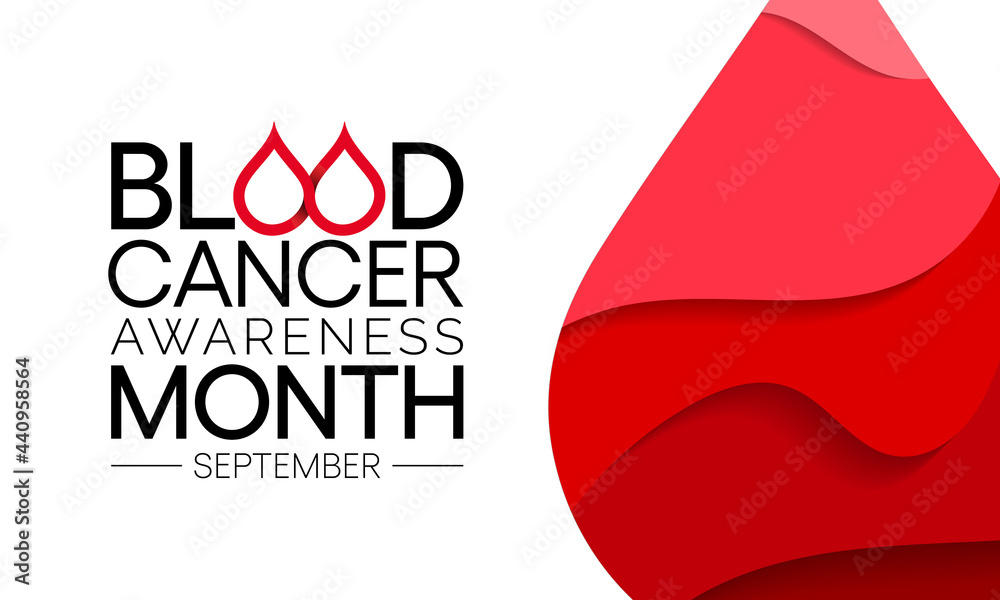 Vecteur Stock Blood Cancer awareness month is observed every year in ...