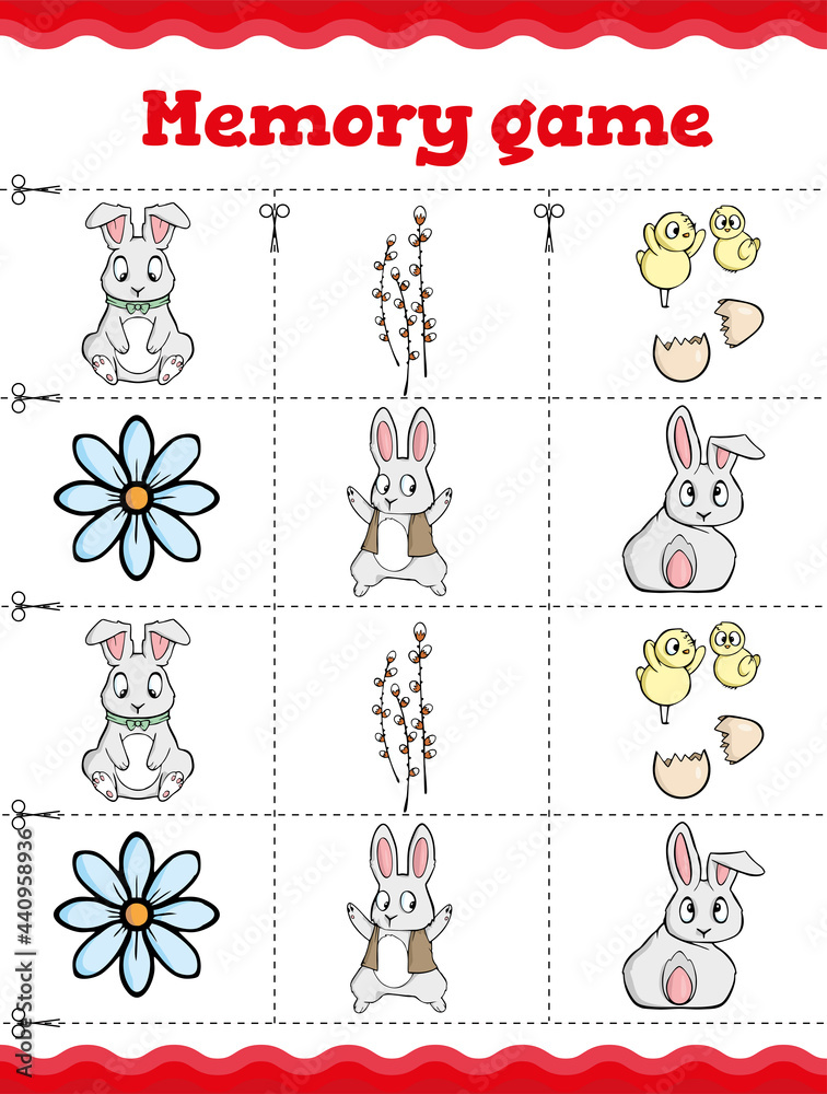 Educational game for children. Cartoon vector illustration. Stock ...