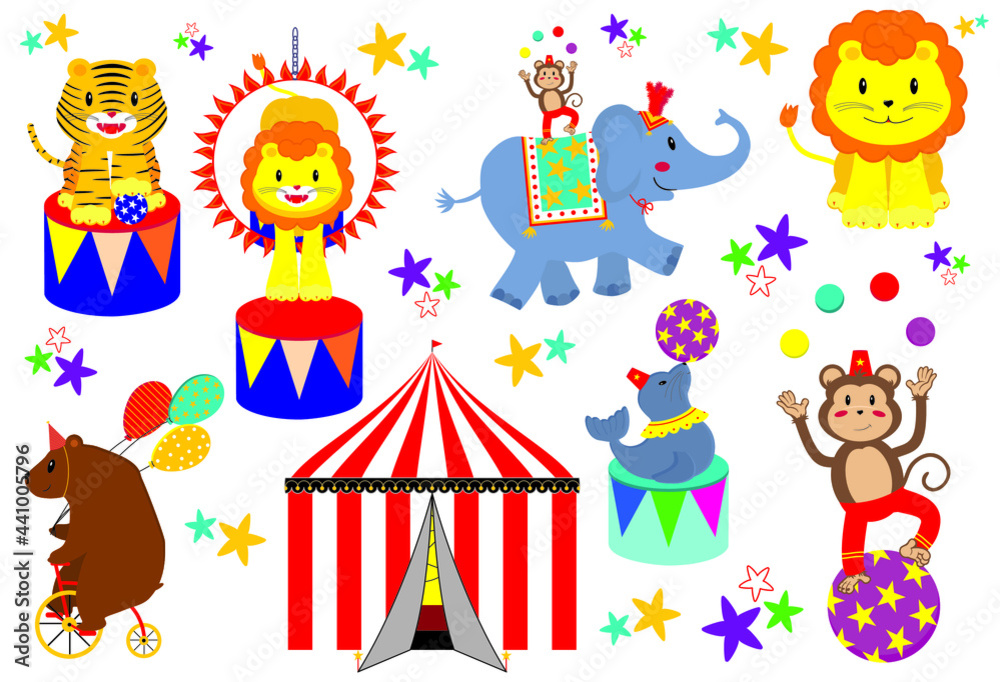 Circus Animals Animation