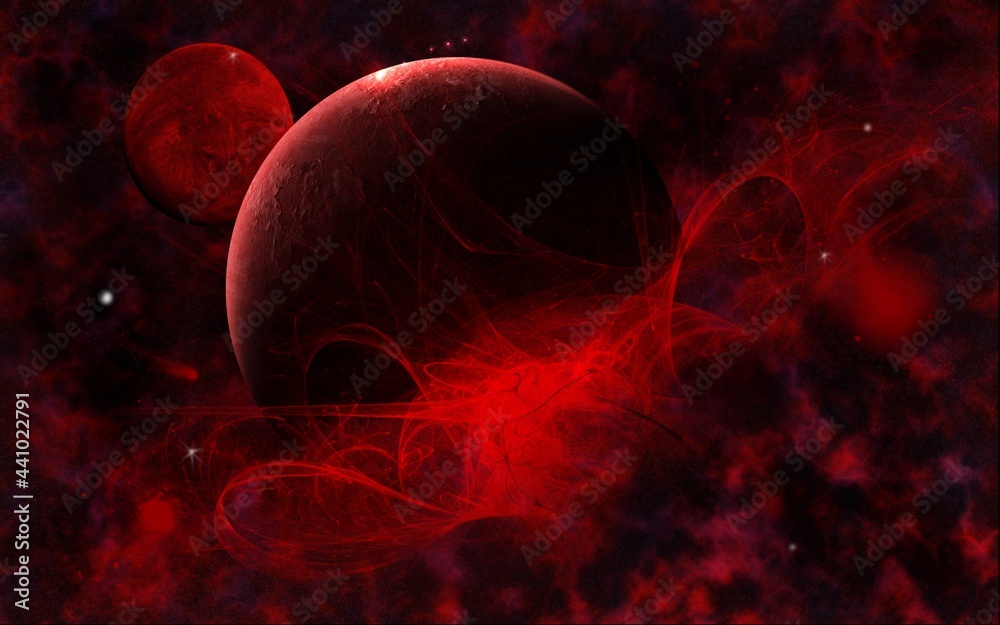 red space wallpaper Awesome Red Space Wallpaper WallpaperSafari ...