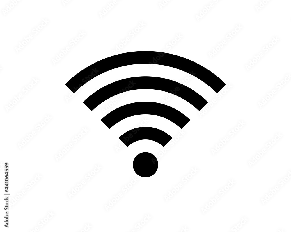 Vecteur Stock Wifi icon vector illustration. Isolated wifi hotspot ...