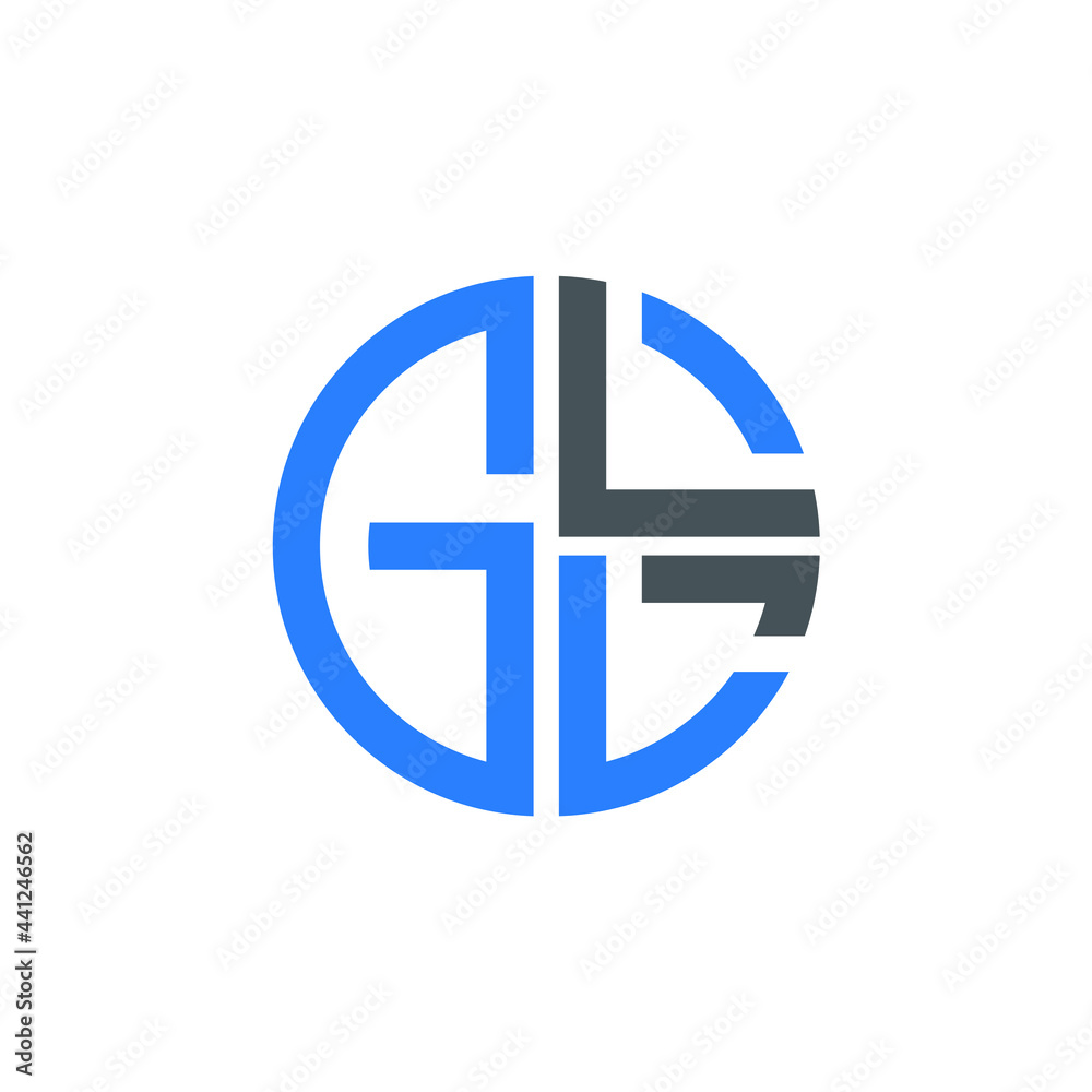 GLL logo GLL icon GLL vector GLL monogram GLL letter GLL minimalist GLL ...