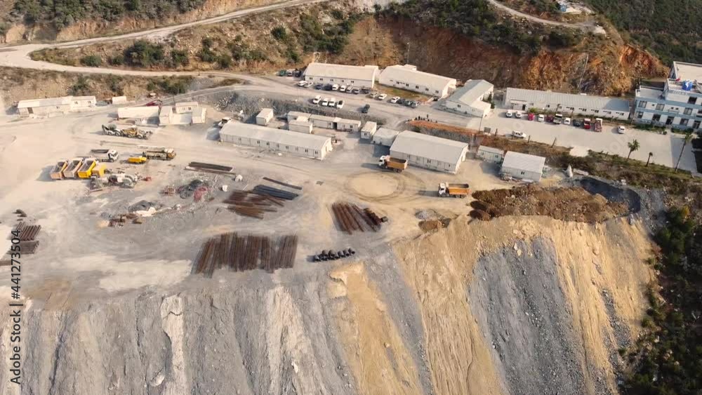 Concrete mixer trucks, concrete batching plant and construction ...