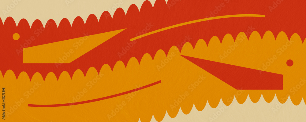 Vector abstracto. Figuras geométricas. Conjunto de figuras abstractas ...