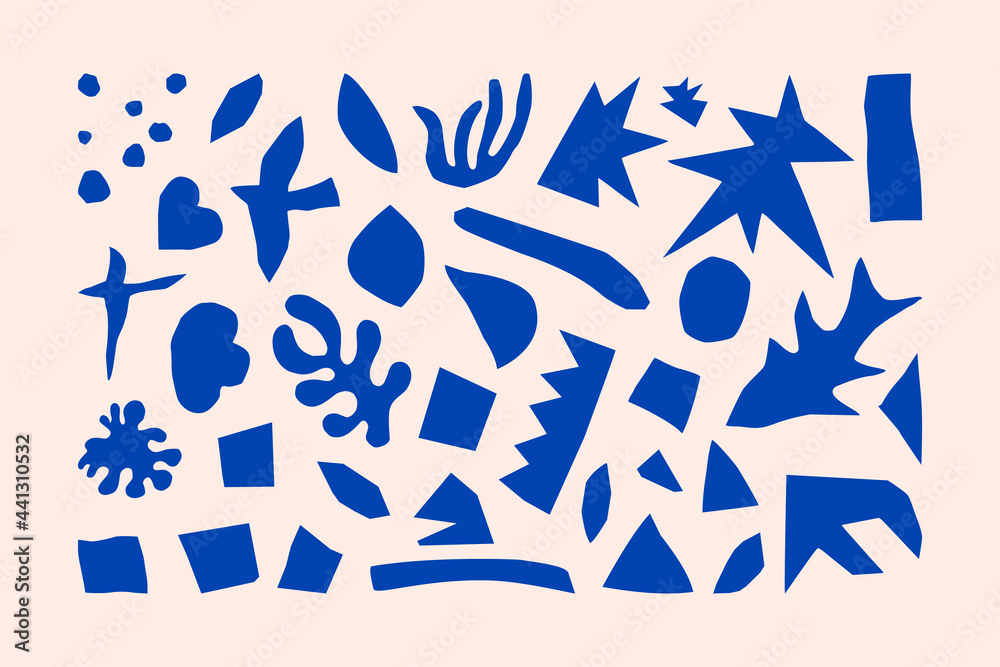 Matisse Cut Paper Collage