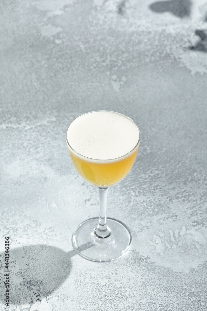 Whisky Sour Cocktail is a whiskey based cocktail with egg white ...