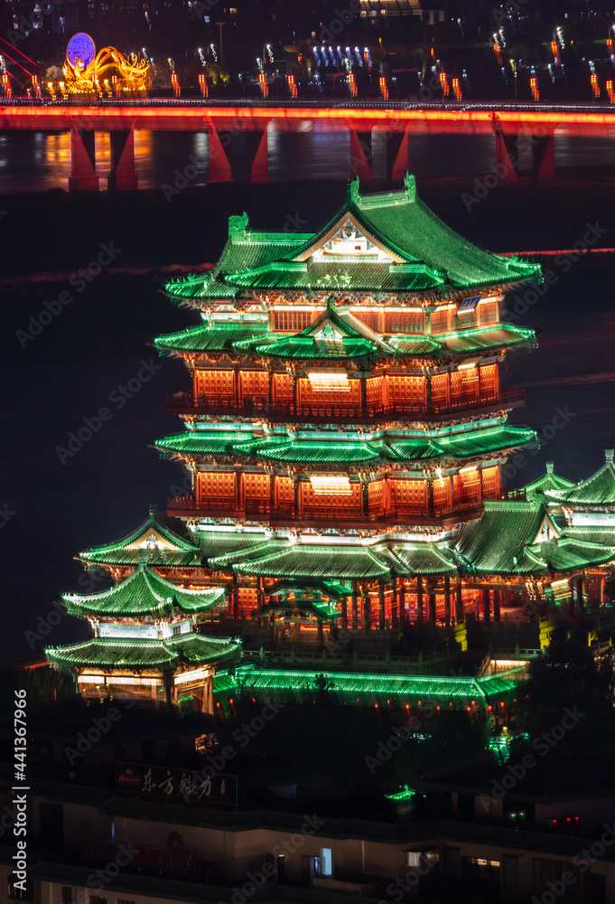 Among the three famous towers south of the Yangtze River in China, only ...
