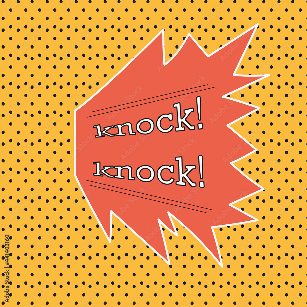 Vector bright cartoon illustration in retro pop art style. Comic text ...