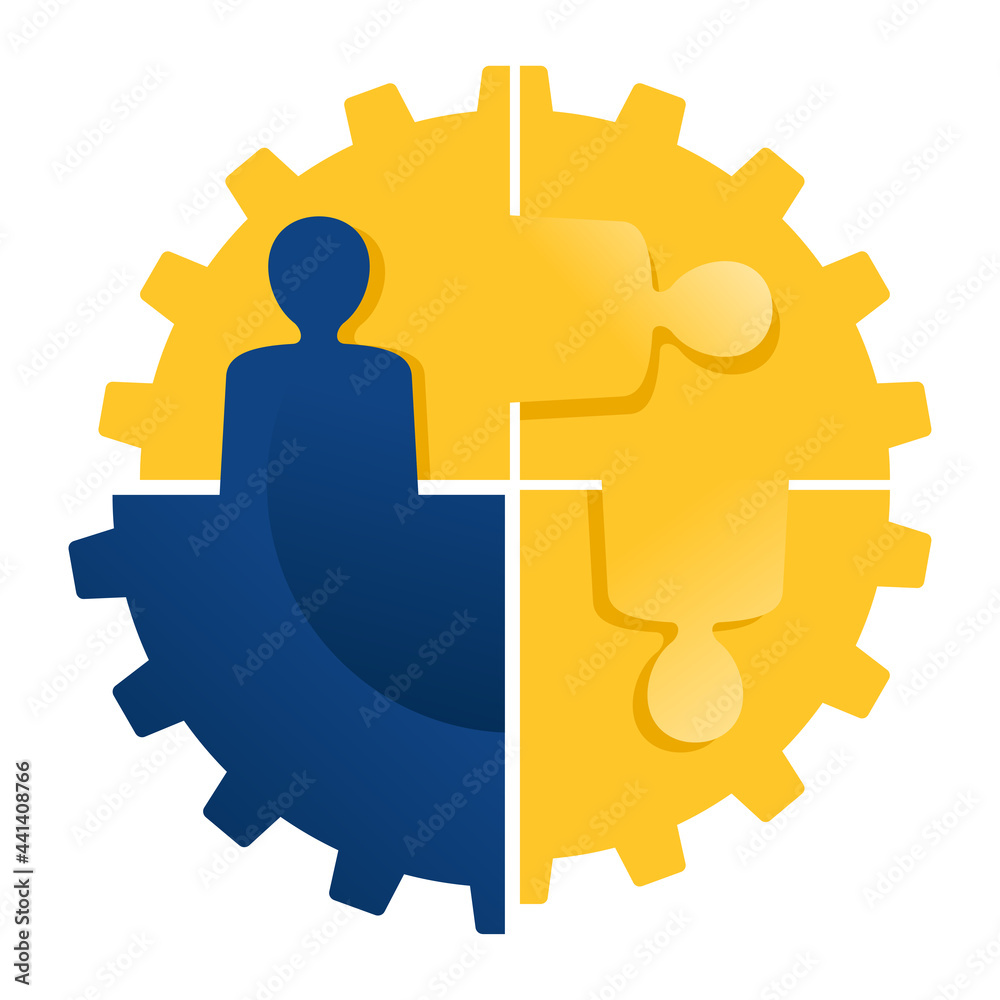 HR company logo template - Human resources Stock Vector | Adobe Stock